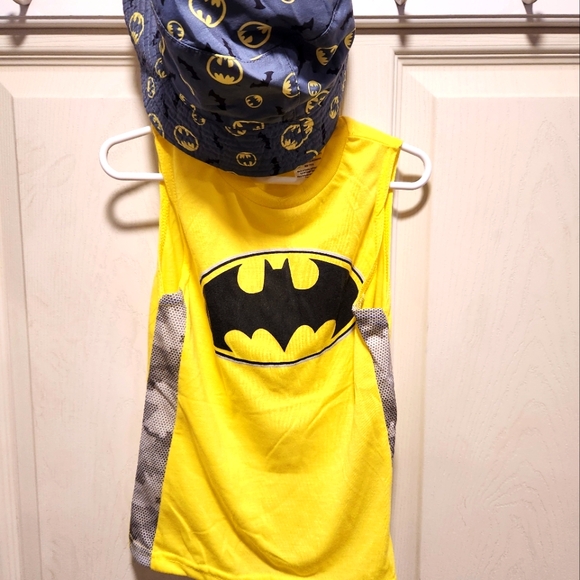 Batman | Costumes | Batman Kids Summer Set Yellow And Blue | Poshmark